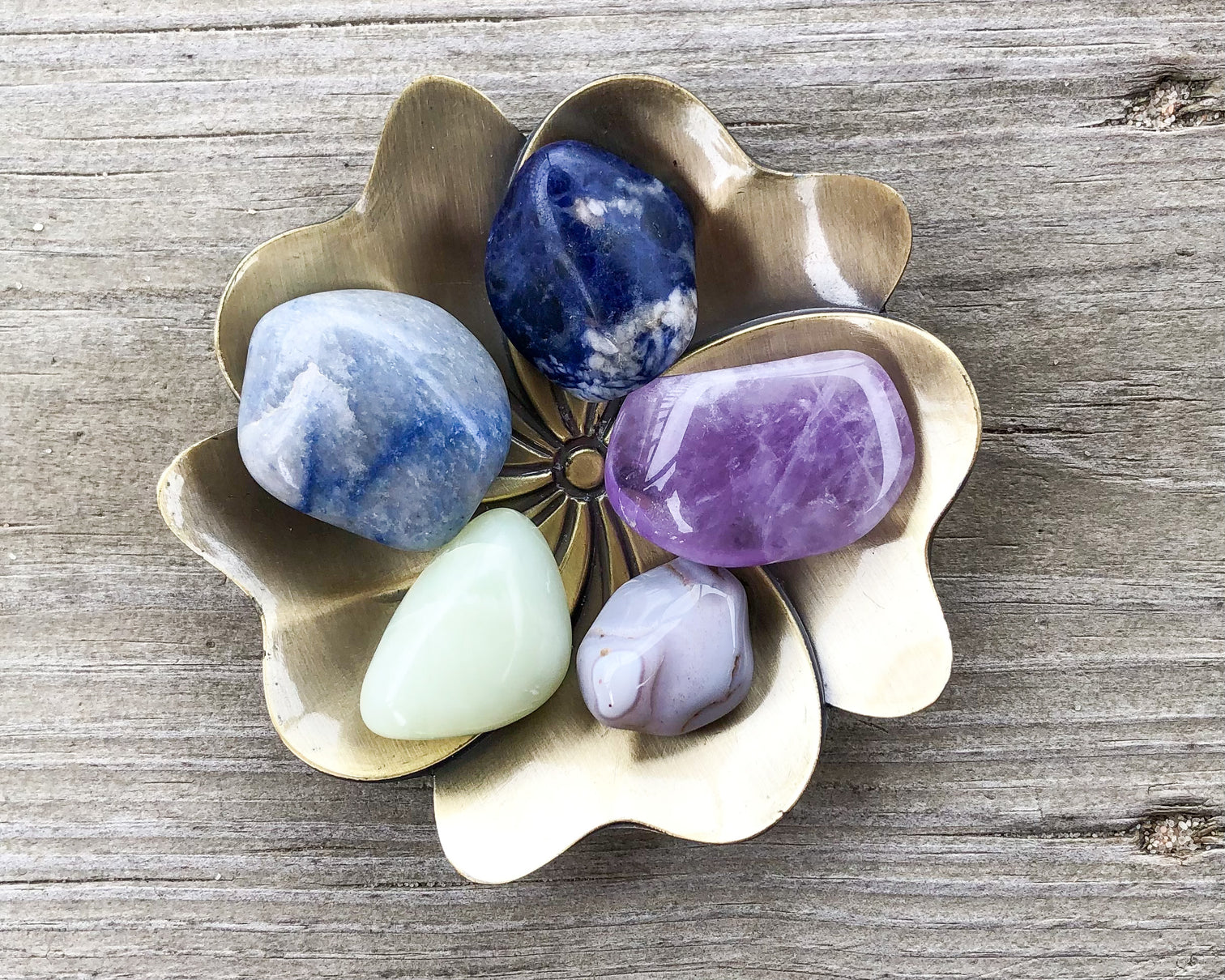 Sleep Crystal Set in Jar – Mindful Intentions